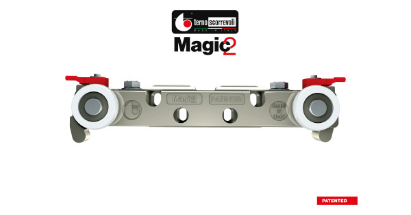 Terno Scorrevoli Magic 2 Concealed Sliding door system